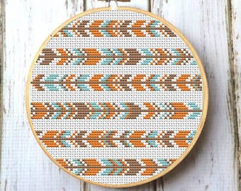 Arrow Cross Stitch | Etsy