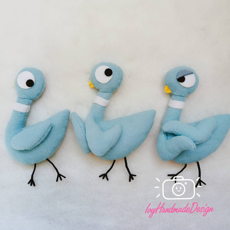 Pigeon Plush Toy - Etsy