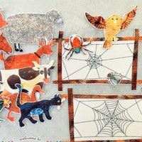 The Very Busy Spider by Eric Carle Felt Board Pieces - Etsy