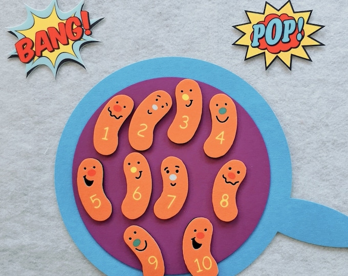 Five Little Hot Dogs Flannel Board Story - Etsy Canada