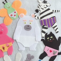 Polar Bear Underwear Flannel Board Set/felt Story/circle Time ...