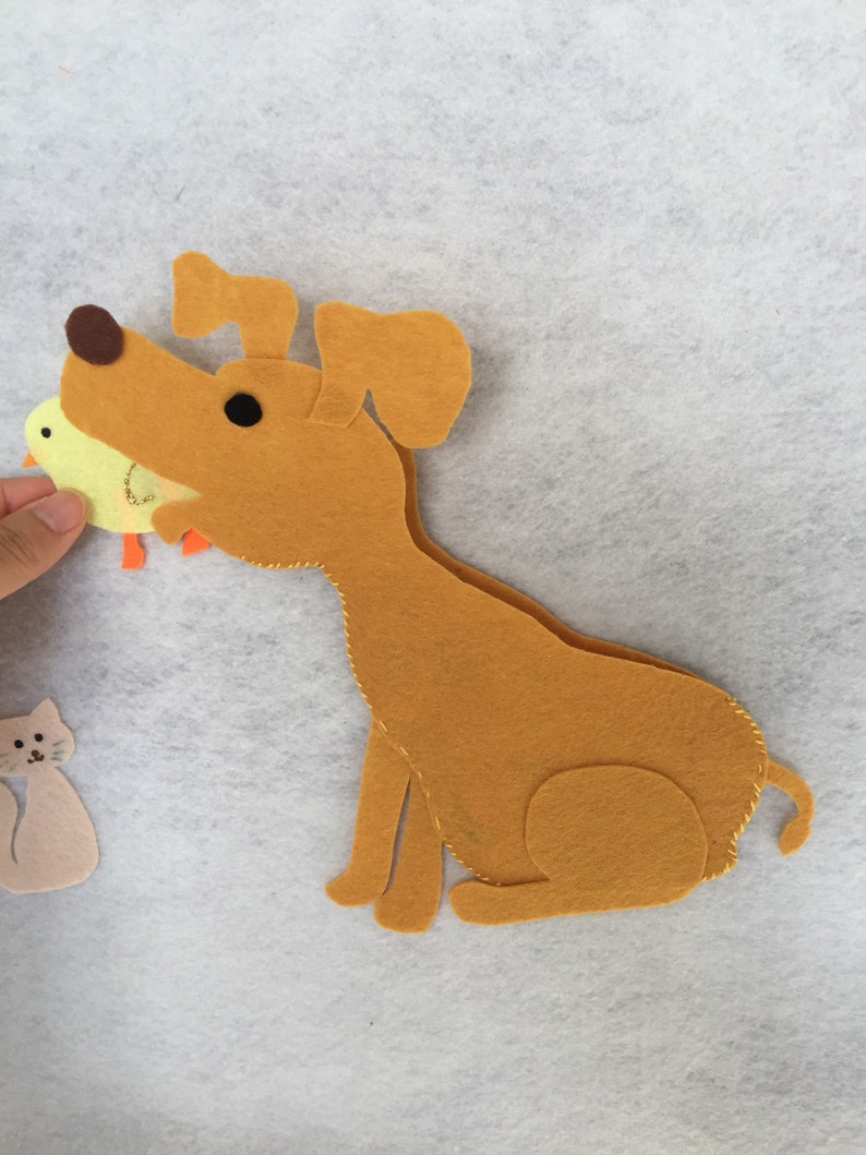 Bark George Felt Story Set/teaching Resource/flannel - Etsy Canada