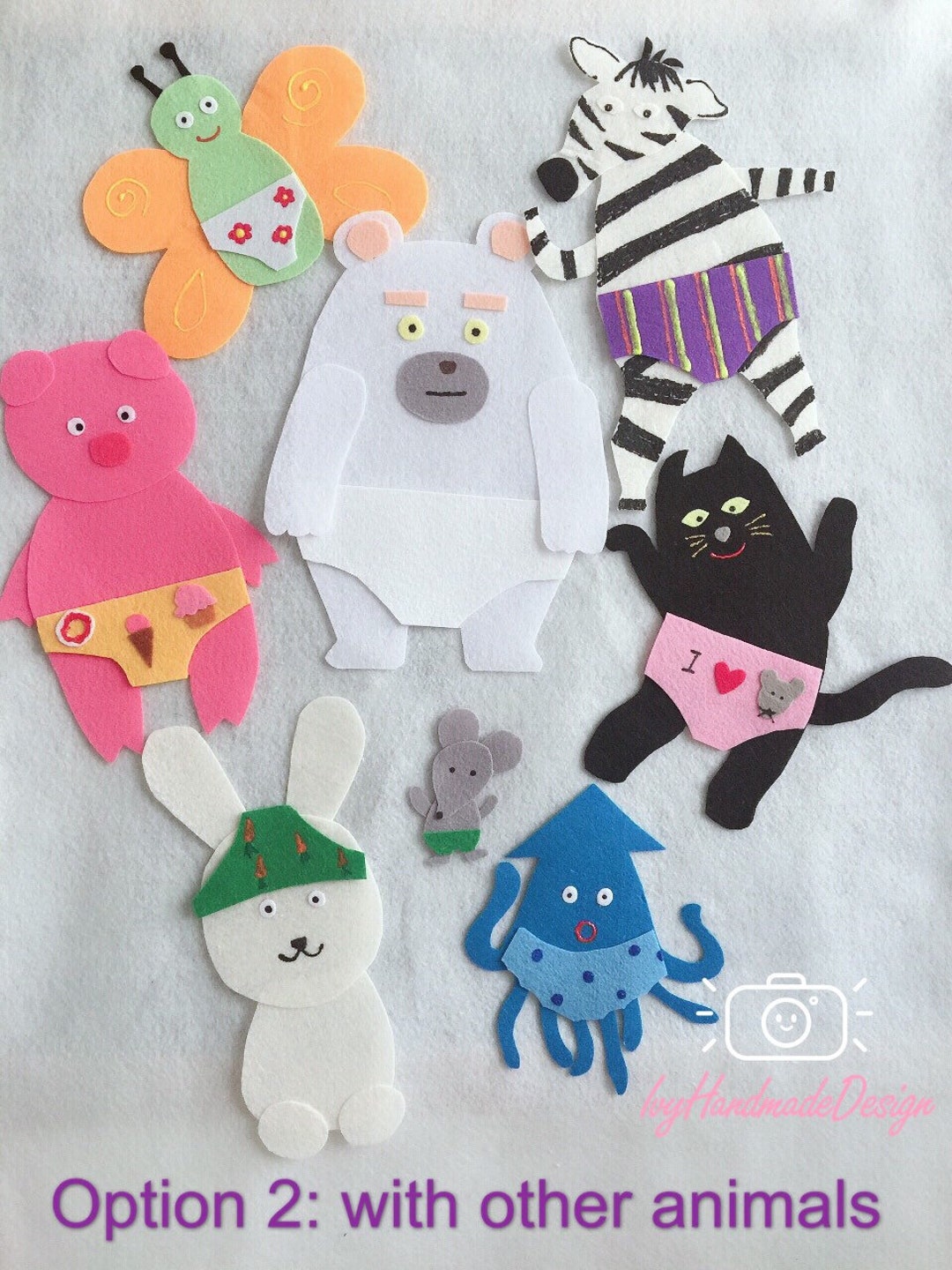 Polar Bear's Underwear Flannel Board Sets/felt Story/circle Time ...