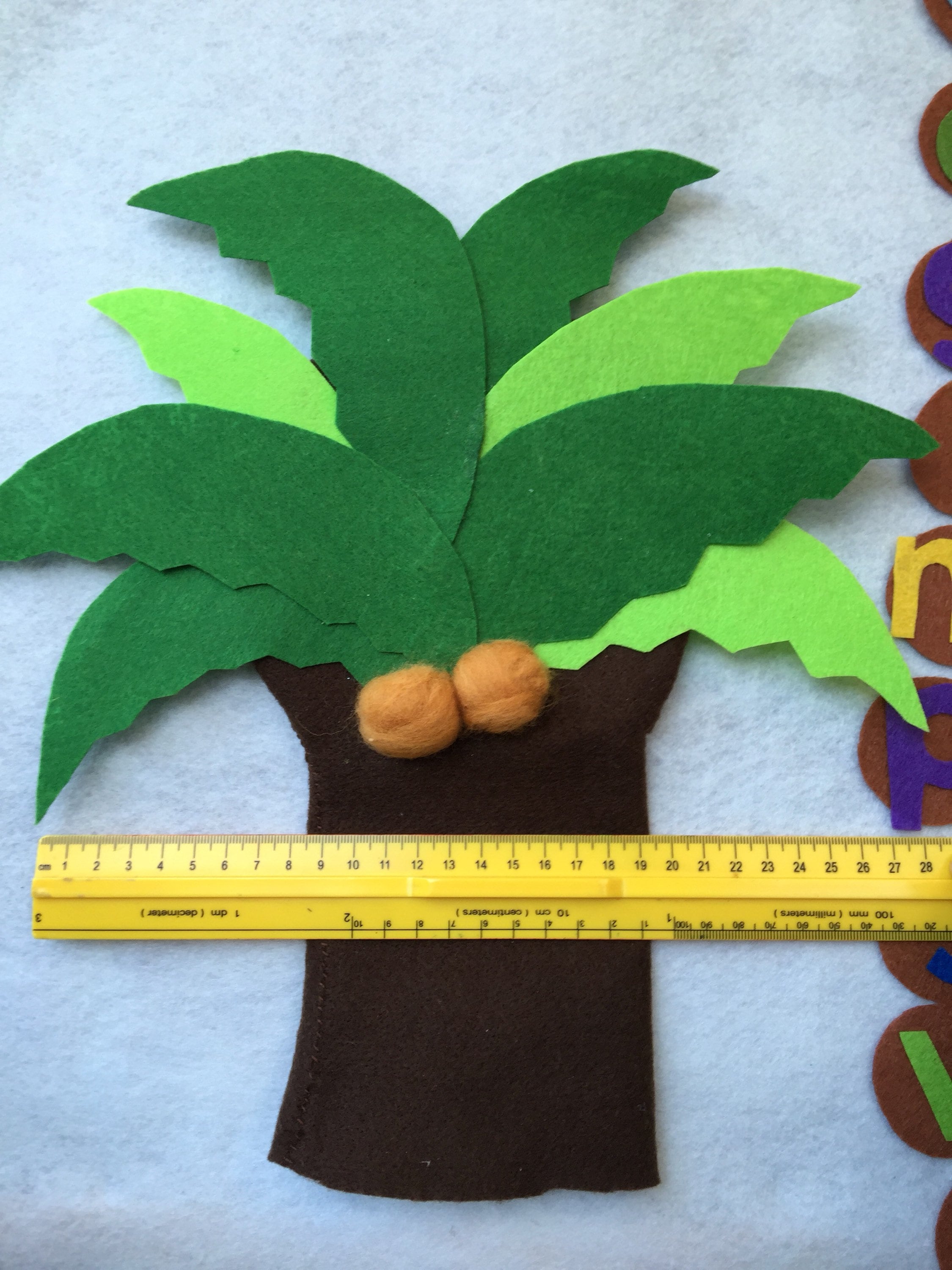 Chicka Chicka Boom Boom Felt / Flannel Board Story/alphabet - Etsy Canada