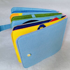 Felt Busy Book/quiet Book/educational | Etsy