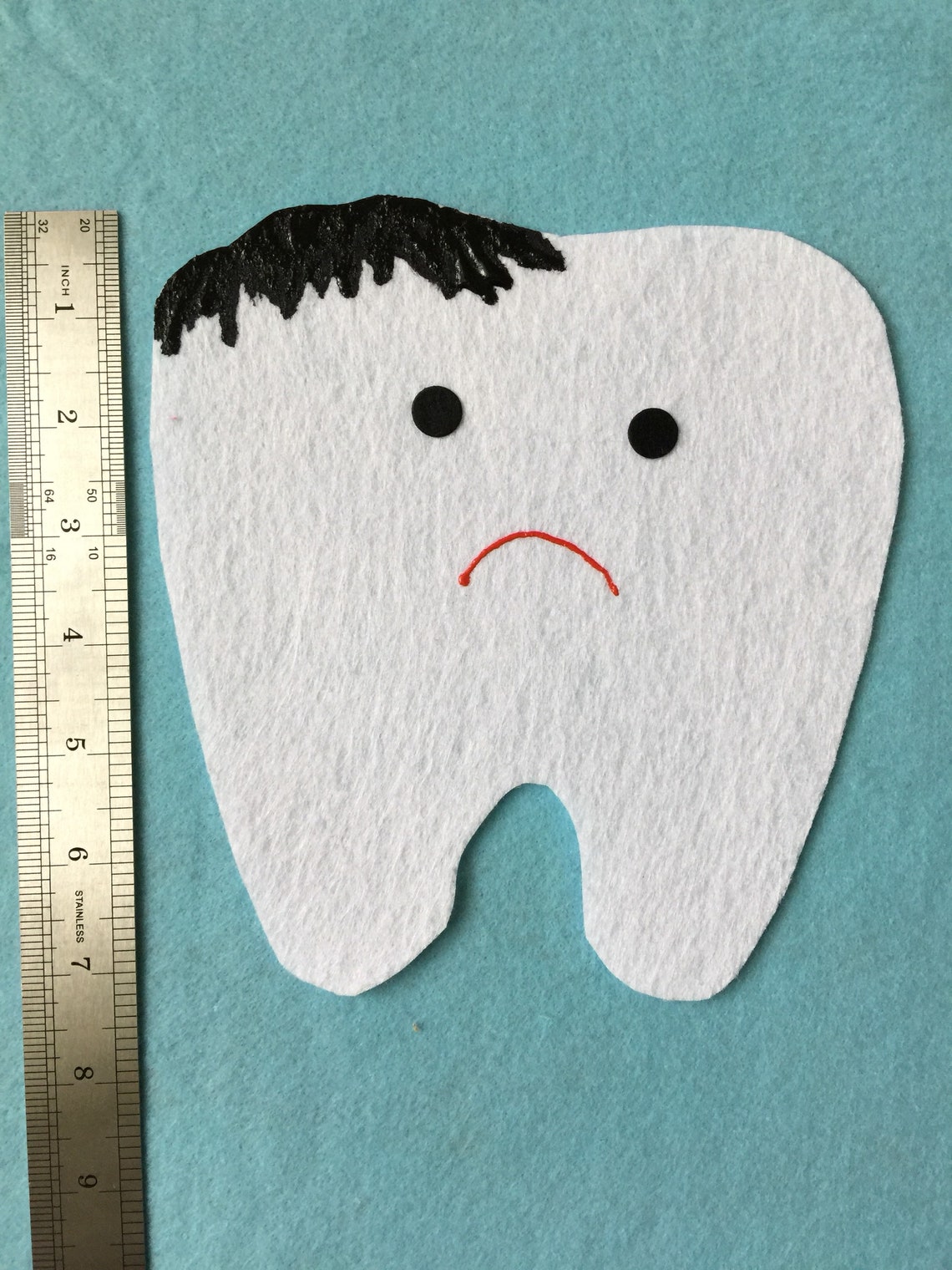 Tooth Brushing Happy Tooth Flannel Board Felt Board | Etsy