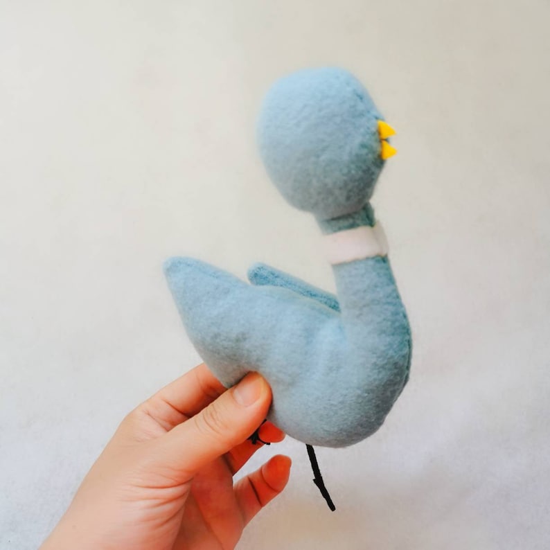 The Pigeon plush Toy/Pigeon Doll felt story book/Stuffed | Etsy