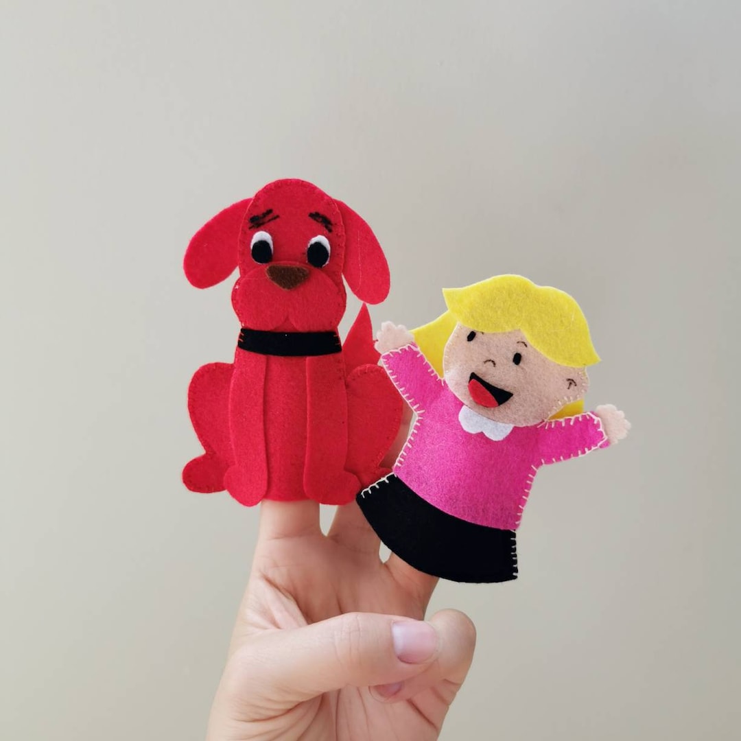 Clifford the Big Red Dog & Emily Felt Story/finger Puppets/flannel ...