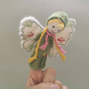 Little Bunny Foo Foo Finger Puppet Set/felt Story/nursery Rhyme/pretend ...