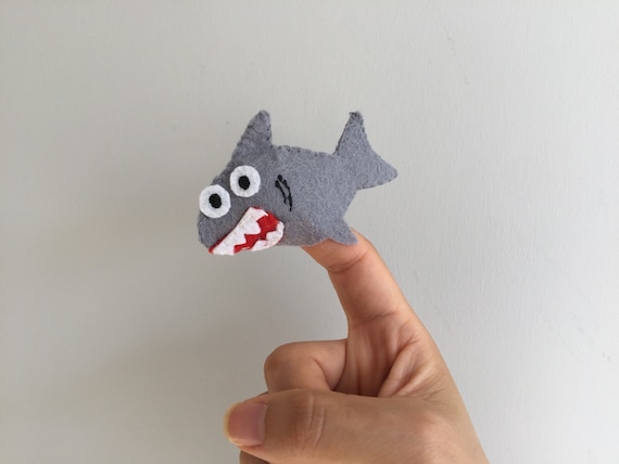 Shark Paper Craft Printable Ocean Animal Finger Puppet Kids, 41% OFF