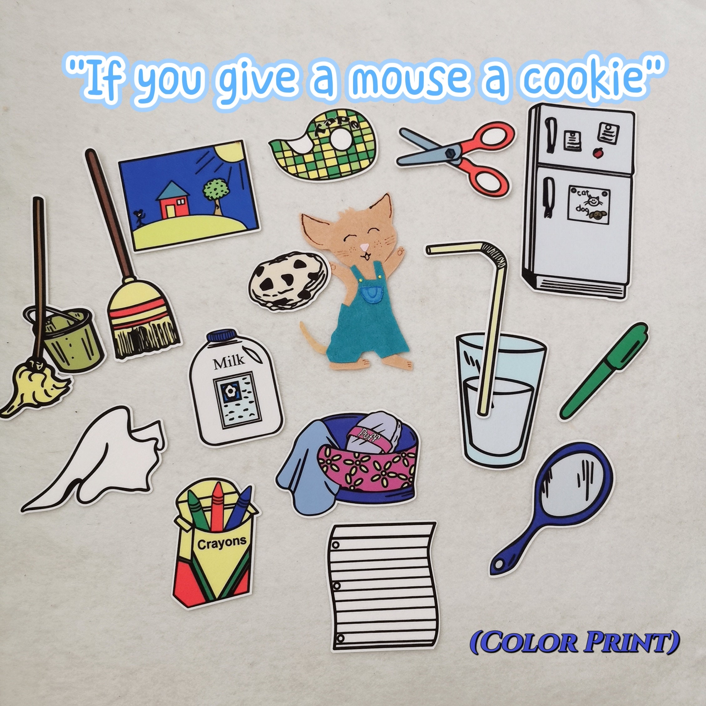 If You Give A Mouse A Cookie Milk