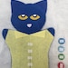 Pete the Cat and His Four Groovy Buttons Felt Hand Puppet/kids Felt ...