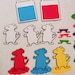 Mouse Paint Felt Board Story Set/flannel Board/preschool/creative Play ...