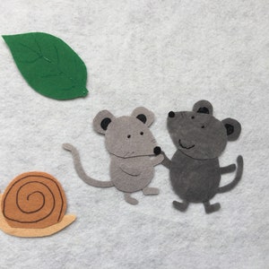 Mouse's First Spring Felt Story/season Flannel Board/preschool/teacher ...