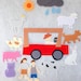 Mr Gumpy's Motor Car Felt Story/flannel Felt Story/preschool/teacher ...