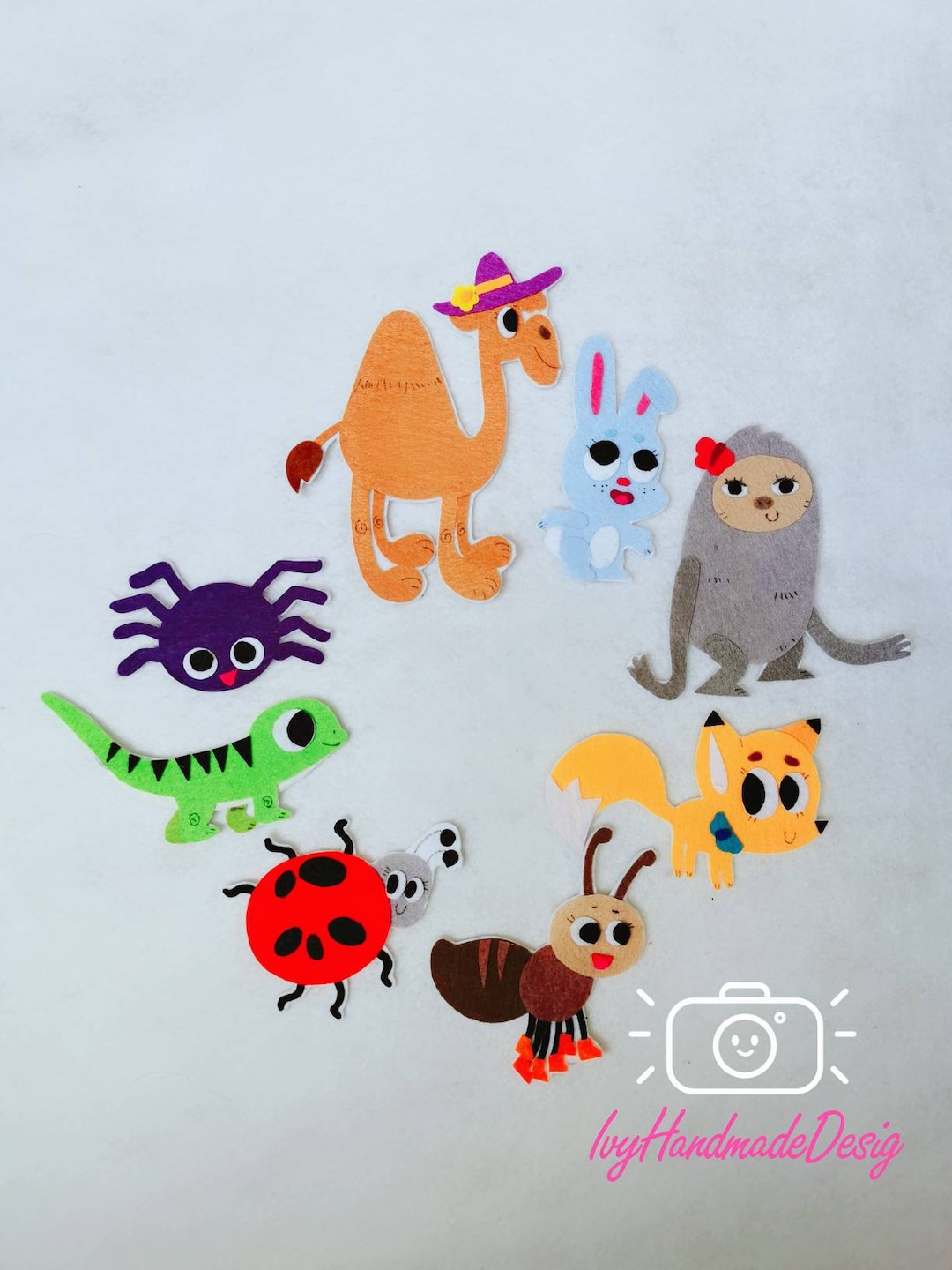 Alice the Camel Felt Story/counting Flannel Board/preschool/circle Time ...