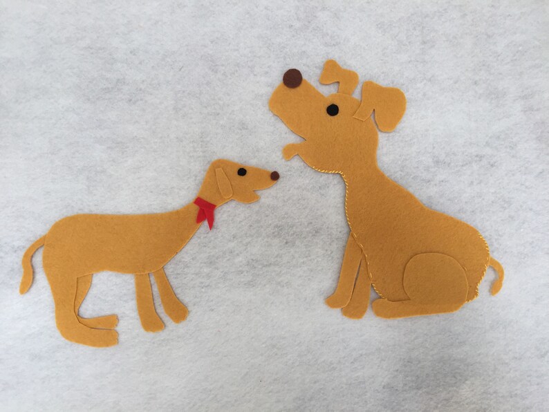 Bark George Felt Story Set/teaching Resource/flannel - Etsy Canada