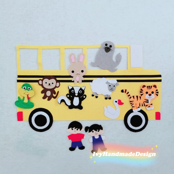 Wheels on the Bus - Etsy