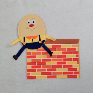 Humpty Dumpty Sat on a Wall Laser Cut Felt Story/hand Puppet/flannel ...