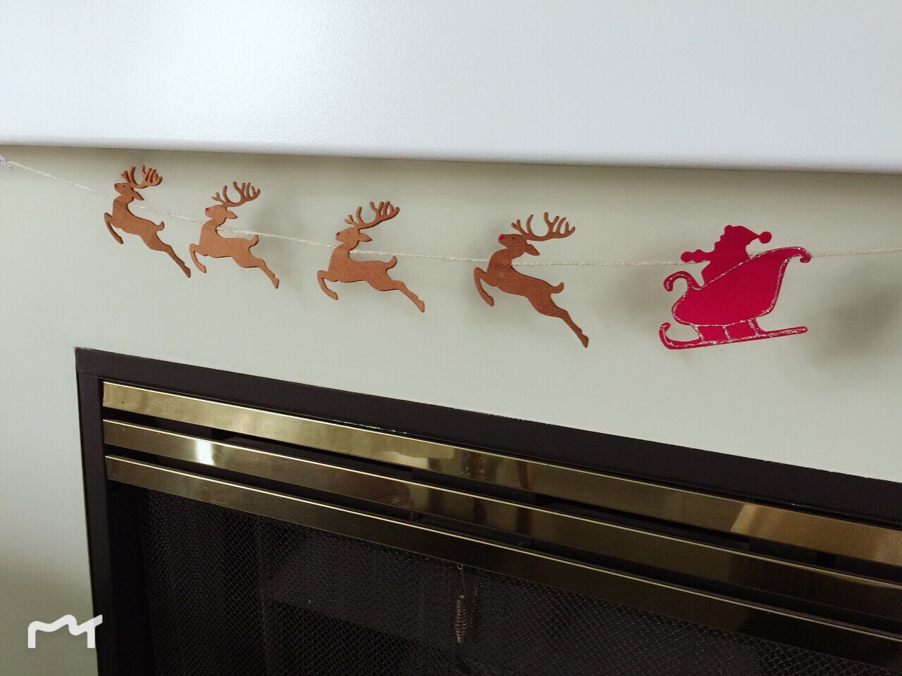 Santa Sleigh Reindeer/holiday Party Banner/snowflake Wall | Etsy Santa Sleigh Reindeer/holiday Party Banner/snowflake Wall | Etsy