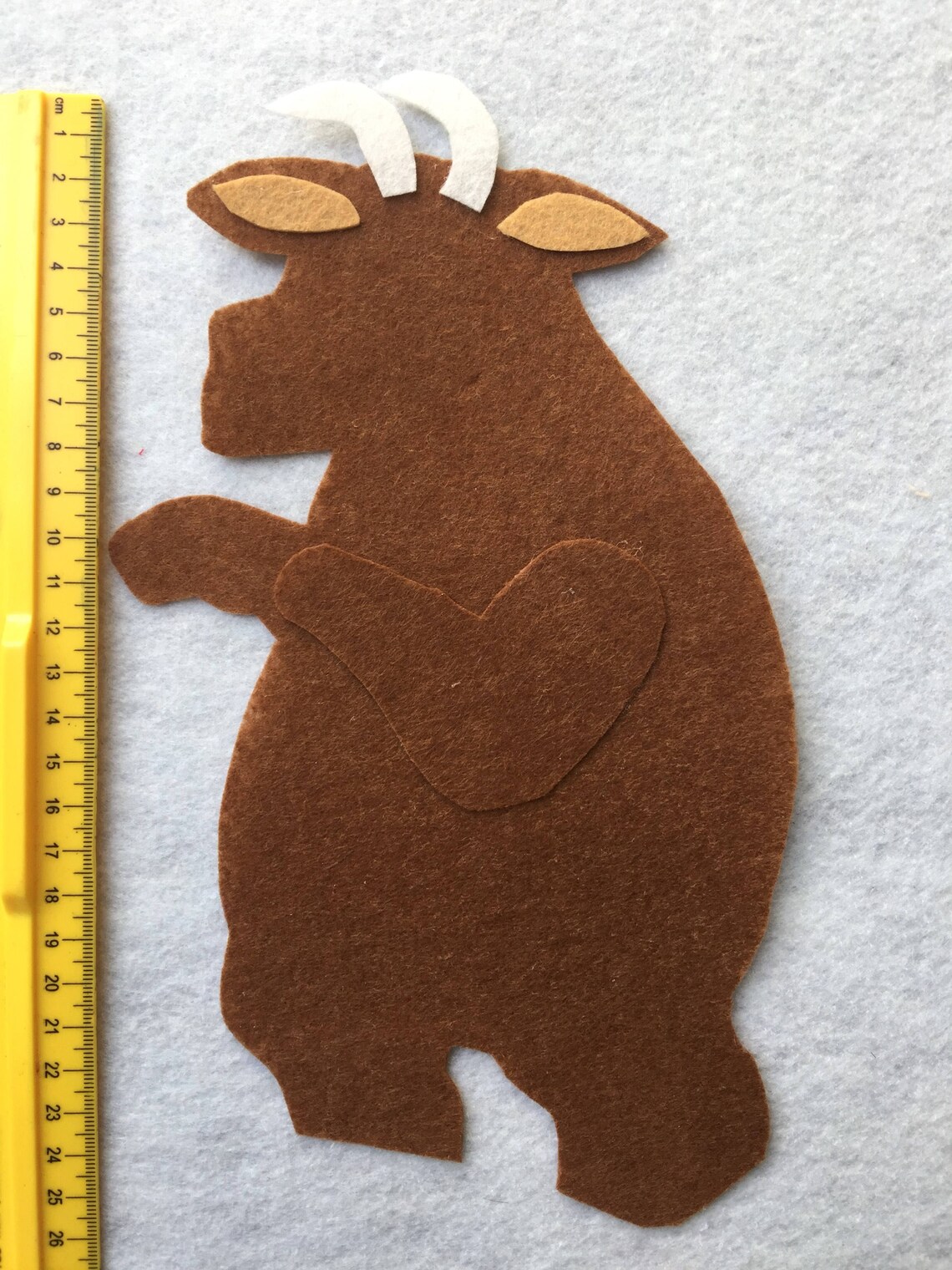 The Gruffalo Hand Puppet/flannel Board/felt - Etsy Canada