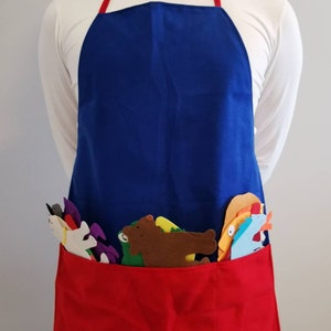 Show and Tell Apron/storytelling/felt Story/flannel Board/game/kid ...