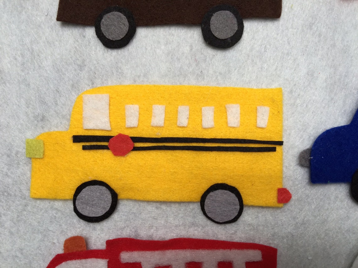 12 Sets of Transportation/vehicles Felt Board Set/kid Flannel - Etsy