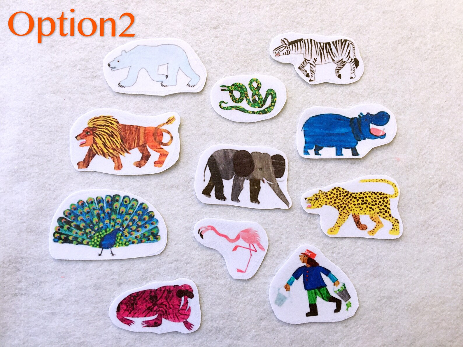 Polar Bear, Polar Bear What Do You Hear Felt Story/zoo Animal/preschool ...