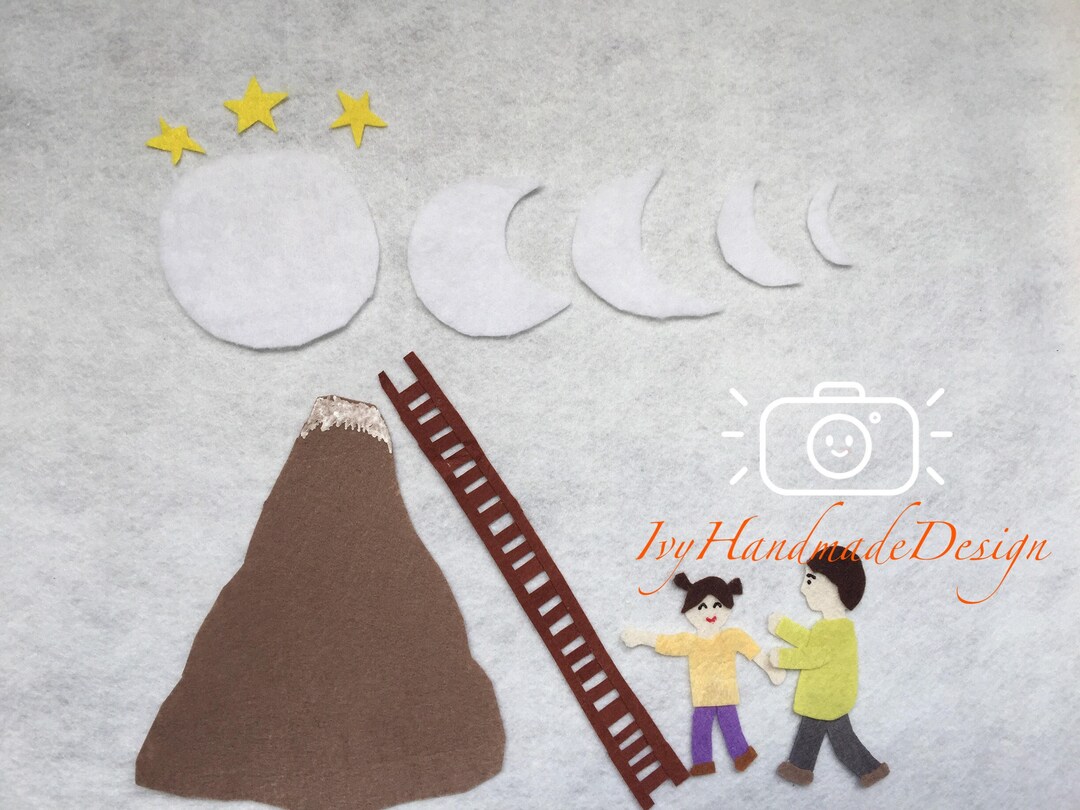 Papa, Please Get the Moon for Me Felt Board Story Set/circle Time ...
