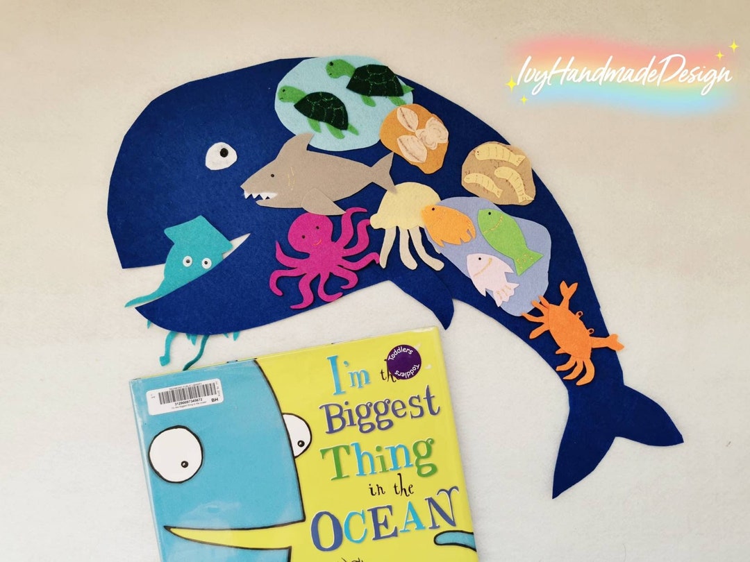 I'm the Biggest Thing in the Ocean Children Story Flannel Board Story ...