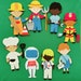 Community Helpers Felt Board/policeman/fireman/chef/nurse - Etsy