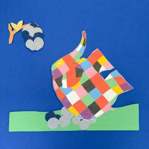 Elmer/the Story of a Patchwork Elephant/felt Story Set/teaching ...