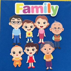Laser-cut Family Finger Puppets/bingo Daddy Fingers Glove/mommy Finger ...