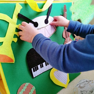 Orchestra Instrument Felt Flannel Board/photo Props/nursery Decor/music ...