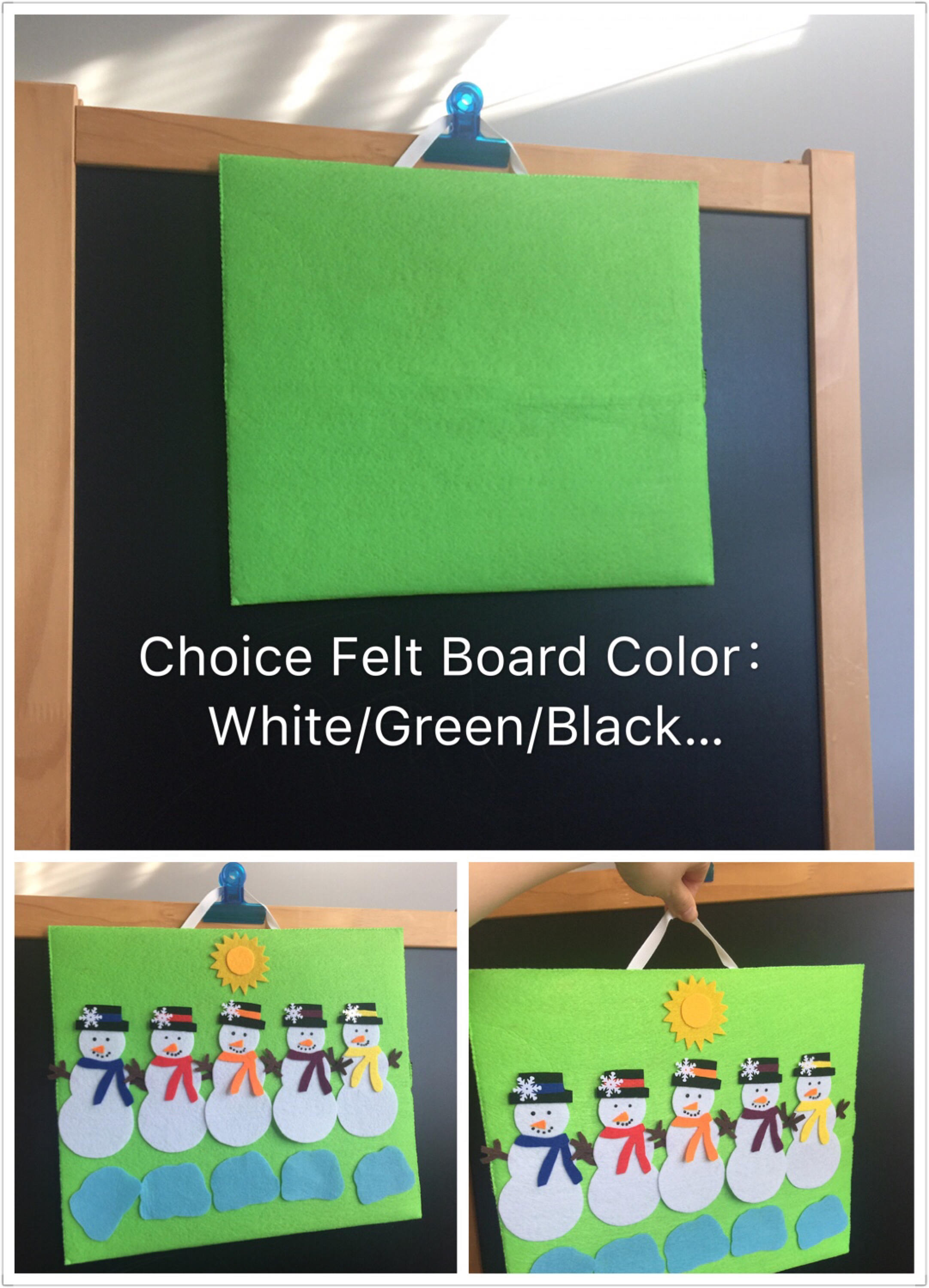 Portable Felt Board/learning Mat/flannel Board With - Etsy