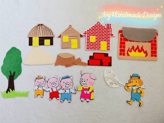 Casa De Palo De Los Tres Cerditos