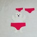 Polar Bear Underwear Flannel Board Set/felt Story/circle Time ...