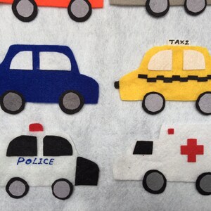 12 Sets of Transportation/vehicles Felt Board Set/kid Flannel Board ...