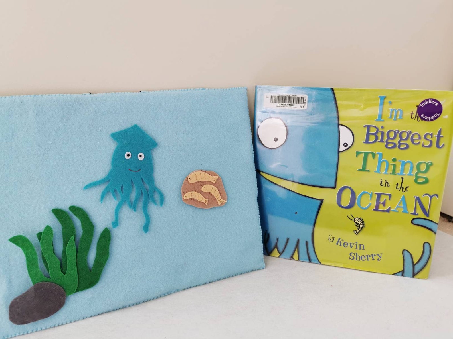 I'm the Biggest Thing in the Ocean Children Story Flannel | Etsy