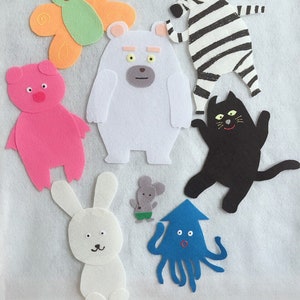 Polar Bear's Underwear Flannel Board Sets/felt Story/circle Time ...