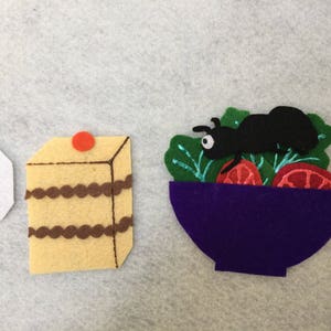 Five Hungry Ants Felt Set/the Ants Go Marching/teacher - Etsy