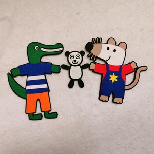 Maisy Mouse Friends Laser Cut Felt Story/flannel Board/preschool ...