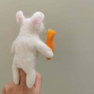 Little Bunny Foo Foo Finger Puppet Set/felt Story/nursery Rhyme/pretend ...