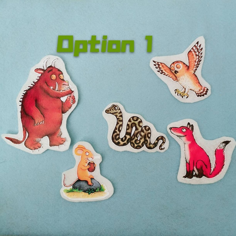 The Gruffalo Hand Puppet/flannel Board/felt - Etsy Canada