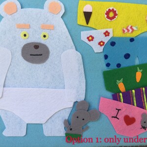 Polar Bear's Underwear Flannel Board Sets/felt Story/circle Time ...