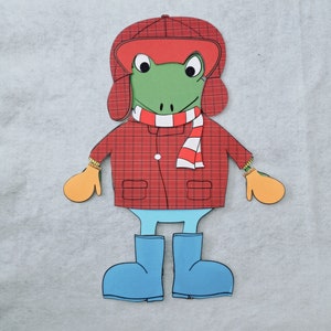 Froggy Gets Dressed Felt Board Activity/flannel Board/imagination ...