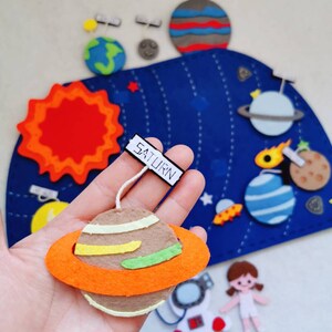 Planets Solar System Felt Book/my Space Book/outer Space/astronaut ...