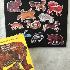 Baby Bear, Baby Bear,what Do You See Flannel Felt Story/preschool ...