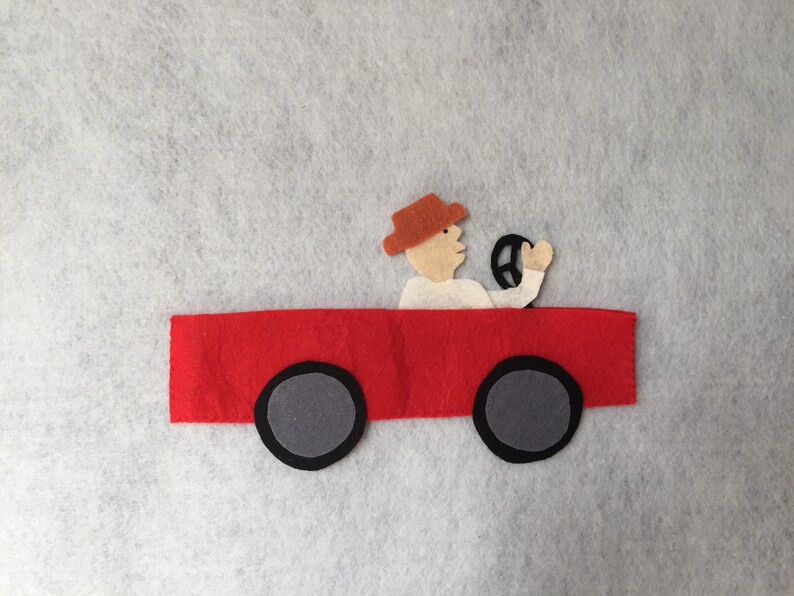 Mr Gumpy's Motor Car Felt Story/flannel Felt Story/preschool/teacher ...