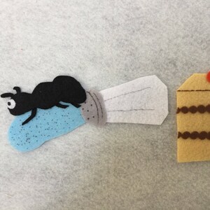 Five Hungry Ants Felt Set/the Ants Go Marching/teacher - Etsy